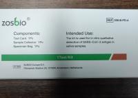China Coronavirus Disease Ag Rapid Test Kit Usage Manual Interpretation Foil Bag for sale
