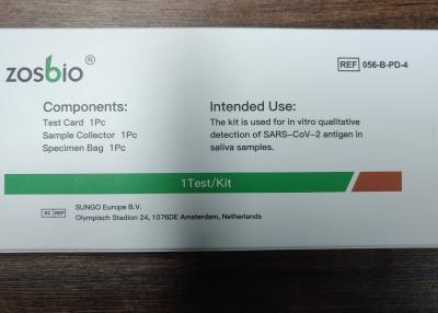 China Coronavirus Disease Ag Rapid Test Kit Usage Manual Interpretation Foil Bag for sale