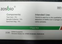China 2019-NCoV Ag Rapid Saliva Sputum Test Usage Manual Room Temperature for sale
