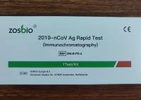 China 2019-NCoV Saliva / Sputum Ag Rapid Test Kit Usage Manual Rubber Sheet for sale