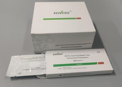 China 2019 NCoV IgM Rapid Test Antigen Rapid Test Kit Colloidal Gold Test Results for sale
