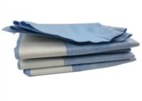 China Biodegraded Adhesive Side Drape Surgical Wood Pulp Non Woven for sale