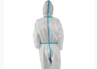 China Breathable Film Laminated Disposable Protective Gowns Suit Non Woven fabric for sale