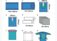 China Sterile Orthopedic Surgical Pack Preventing Fluid / Microbial Penetration for sale