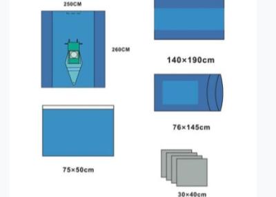 China Comfortable Neuro Sterile Surgical Packs For Draping The Patient for sale