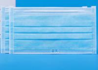China Blue Disposable Protective Equipment 3 Ply Disposable Surgical Mask for sale