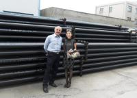 China Steel Drill Stem Pipe Down The Hole Drilling Tools , API 5DP Standard Oil Well Drill Pipe for sale