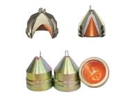 China Steel Case Shaped Charges For Oil Well Perforating High Hardness Durable for sale