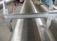 China Oil Well Pipe Base Screen 4 1 / 2 '' N80 , WWS Wire Wrapped Screen For Sand Control for sale