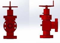 China Adjustable Choke Valve Oil Wellhead Equipment Manual And Hydraulic Positive Choke Valve for sale