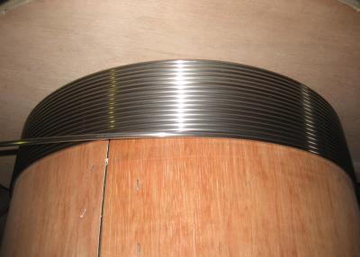 China Duplex Stainless Steel Capillary Coiled Tubing , 2205 2507 Hydraulic Coiled Tubing String for sale