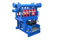 China Petroleum Drilling Desander And Desilter , Desilter Drilling Equipment Large Handling Capacity for sale