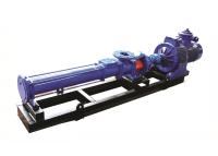 China Petroleum Drilling Oil Rig Equipment Slurry Feeding Screw Pump High Suction Capacity for sale