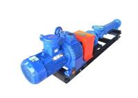 China Petroleum Drilling Oil Rig Equipment Slurry Feeding Screw Pump High Suction Capacity for sale