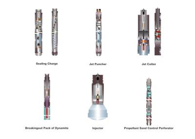 China Wear Resistance Oil Well Perforators Jet Puncher Jet Cutter Special  Sand Control Perforator for sale