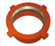 China Red Oil Rig Equipment Pneumatic Tyre Union And Telescoping Steel Union for sale
