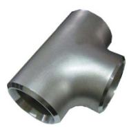 China Hot Forming Oil Wellhead Equipment Carbon Steel Seamless Tee Customized Color for sale
