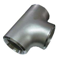 China Hot Forming Oil Wellhead Equipment Carbon Steel Seamless Tee Customized Color for sale