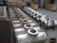 China Hot Forming Oil Wellhead Equipment Carbon Steel Seamless Tee Customized Color for sale