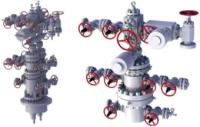 China Well Drilling Oil Wellhead Equipment Assembled Thermal Wellhead Oil Medium for sale