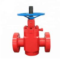 China Durable Oil Wellhead Equipment High Pressure Flat Gate Valve For Well Drilling for sale