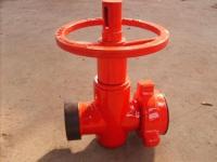 China Durable Oil Wellhead Equipment High Pressure Flat Gate Valve For Well Drilling for sale