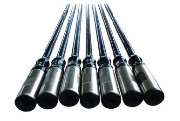 China Black Oilfield Sucker Rods API 11B Hollow Sucker Rods Steel Material for sale