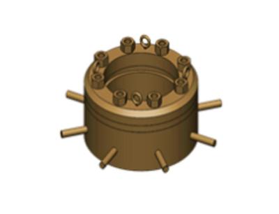 China Carbon Steel Oil Wellhead Equipment Slip - Type / Thread - Type Casing Hanger for sale