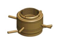 China Carbon Steel Oil Wellhead Equipment Slip - Type / Thread - Type Casing Hanger for sale