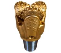 China Tricone Shape Downhole Drilling Tools API Standard Roller Rock Bit Carbon Steel for sale