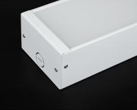 China 4700lm 6300lm 8900lm 10200lm Dimmable LED Batten Light Fitting for sale