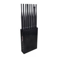 China Wholesale Handheld 16 Bands Cell Phone Signal Jammer With Nylon Cover, Blocking 5G 4G Wi-Fi Jammer for sale