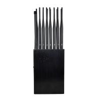 China Wholesale Handheld 16 Bands Cell Phone Signal Jammer With Nylon Cover, Blocking 5G 4G Wi-Fi Jammer for sale