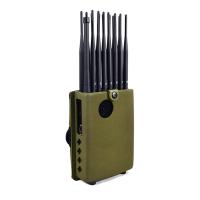 China Wholesale Handheld 16 Bands Cell Phone Signal Jammer With Nylon Cover, Blocking 5G 4G Wi-Fi Jammer for sale
