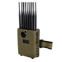 China Best Selling Classic Black Portable 14 Antennas 5G Cell Phone Signal Jammer with LCD Display for sale