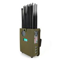China Portable Handheld 24 Antennas channel 2G 3G 4G 5G GPS WIFI Lojack VHF UHF Signal Detector Device for sale