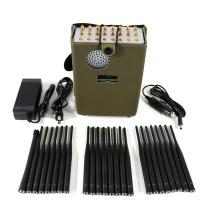 China Portable Handheld 24 Antennas channel 2G 3G 4G 5G GPS WIFI Lojack VHF UHF Signal Detector Device for sale