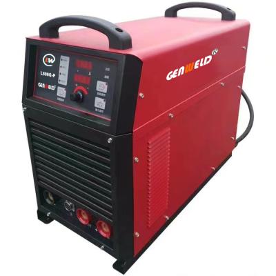 China GENWELD L500G-P Pipeline Welding Machine with 3750V Withstand Voltage Test RS485 Communication and Inverter Control for sale