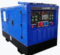 China GENWELD 600A Diesel Welder Generator with Dual Welding Mode and 80L Fuel Tank for MMA/TIG/Gouging/Cellulose Welding for sale