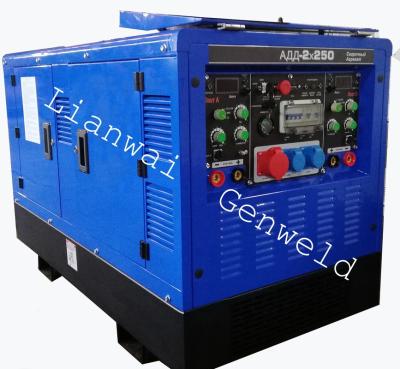 China PW-100 Pipeline Welding Machine with 4-Cylinder Air-Cooled Engine and 100L Fuel Tank for sale