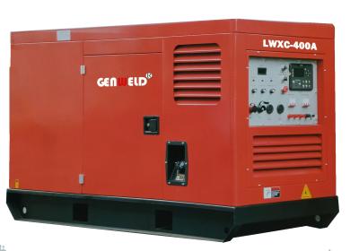 China Diesel Welder Generator with 400A Welding Current 18.0KW Rated Power and 80L Fuel Tank Capacity for sale
