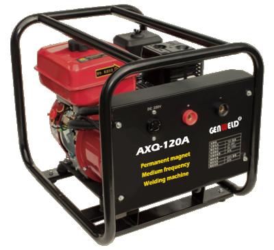 China AXQ-120A Permanent Magnet Medium Frequency Welding Machine with 120A Welding Current 65-70V No-load Voltage and 22-28V Working Voltage for sale