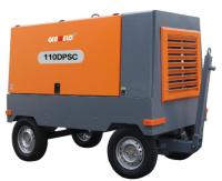 China GENWELD 110DPSC Diesel Portable Screw Compressor with Yuchai 118KW Engine 12.5 m3/min FAD and 10 bar Rated Pressure for sale