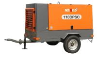 China GENWELD 110DPSC Mobile Diesel Air Compressor with Yuchai 118KW Engine China Ⅳ Emission and 2 Wheel Configuration for sale