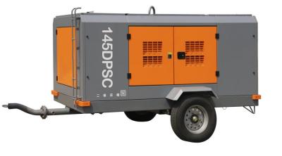 China GENWELD 188HP Diesel Portable Screw Compressor with Yuchai 140KW Engine 2 Wheel Two-stage Compression 17/15 m3/min FAD for sale