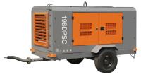 China GENWELD 198DPSC Diesel Portable Screw Compressor with 2 Wheel Design Yuchai 191KW Engine and 20 m3/min FAD for sale