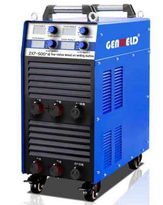 China Four-Station Manual Arc Welding Machine with IGBT Inverter Technology and 500A Current Range for Industrial Use for sale
