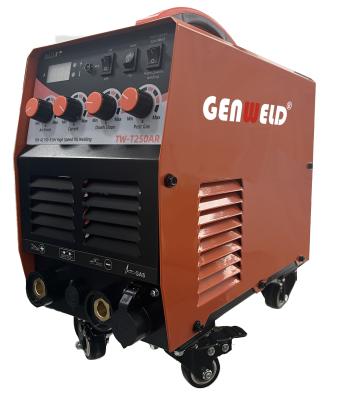 China TW-T250AR Engine Driven Arc Welder with 80% Load Duration 250A Welding Current and IP21S Protection Level for sale
