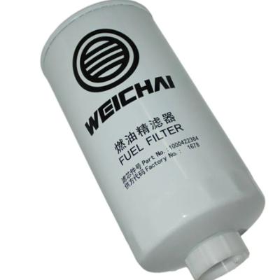 China WEICHAI Engine Fuel Filter 1000422384 WEICHAI Parts Fuel Filter 1000422384 Yuchai Howo for Truck Bus Marine Engine for sale