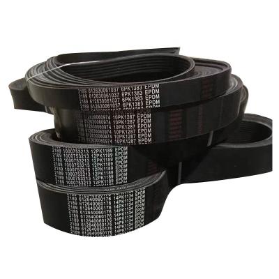 China Sinotruk HOWO Sitrak Truck Parts Weichai WP12 WD615 Engine Multiple Models Motor Belt Fan Air Conditioning Multi Wedge Belt for sale